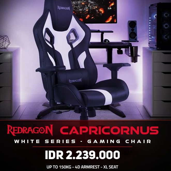 Jual Redragon / Reddragon CAPRICORNUS C502 Premium Kursi Gaming Chair ...