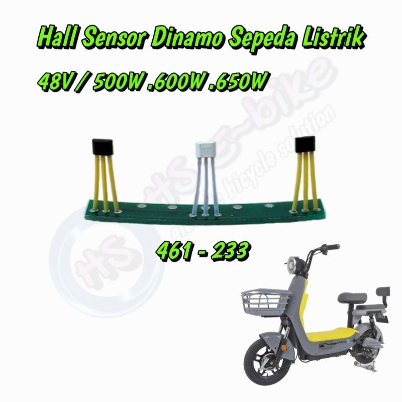 Jual Hall Sensor Sepeda Listrik 461 / 233 Dinamo 48V-500W / 600W / 650W | Shopee Indonesia