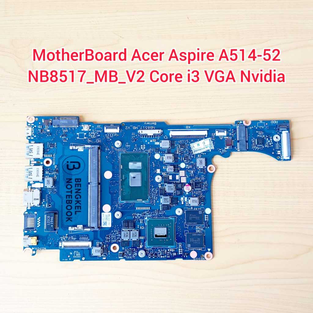 Jual Motherboard Acer Aspire A514-52 A514-52K A514-52KG A514-52G NBHRX11003 NB8517_MB_V2 NB8517 ...