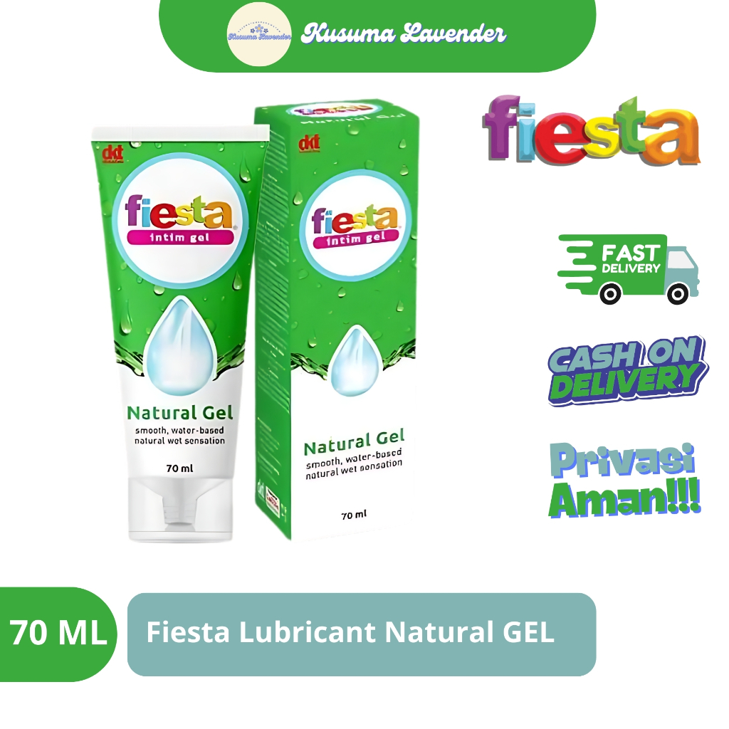 Jual ( PRIVASI AMAN ) FIESTA INTIMATE GEL NATURAL GEL & STRAWBERRY WARM ...