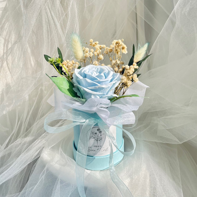 Jual MINI BLOOM BOX Bunga Matahari Bunga Mawar Segar / Hadiah ...