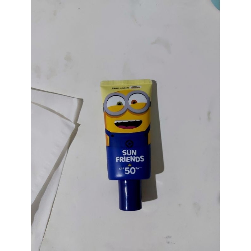 Jual SUNSCREEN TRUE TO SKIN Sunfriends Gel SPF 50 PA++++ 50ML MINION ...