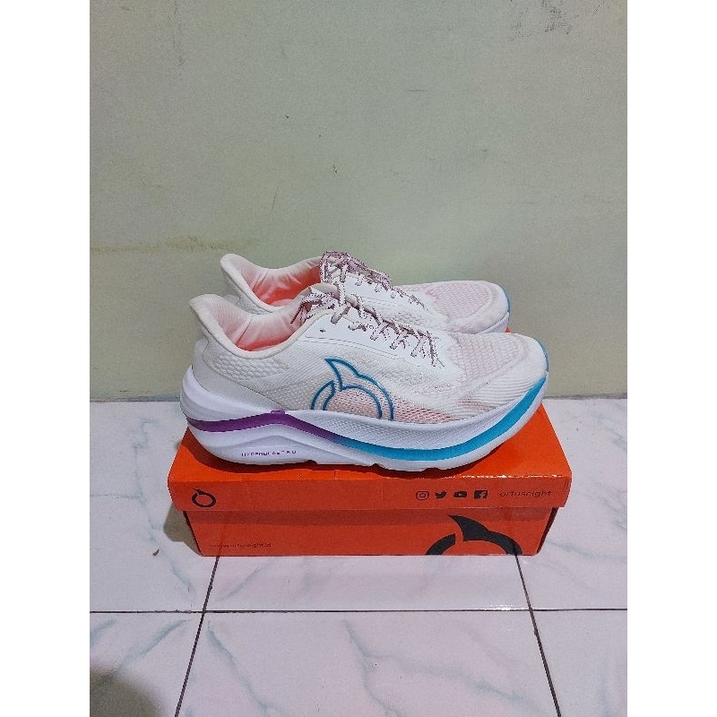 Jual Ortuseight Hyperblast 2.0 White/Cyan Size 45 (SECOND) | Shopee ...