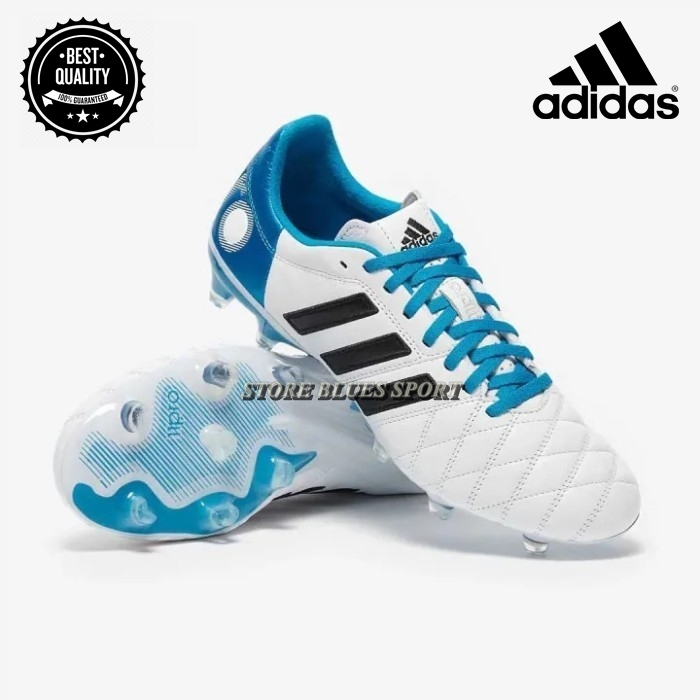 Jual Sepatu Bola Adidas Adipure 11PRO II FG White Solar Blue Black ...