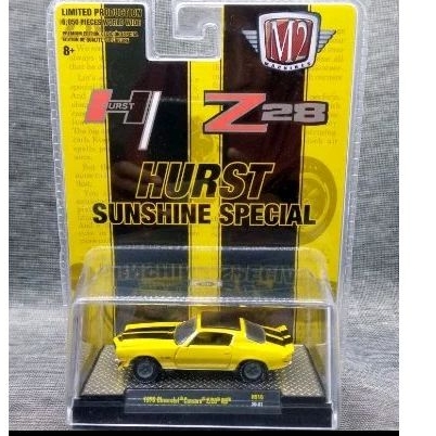 Jual M2 MACHINES 31500-HS10 1:64 1970 "HURST SUNSHINE" CHEVY CAMARO Z28 ...