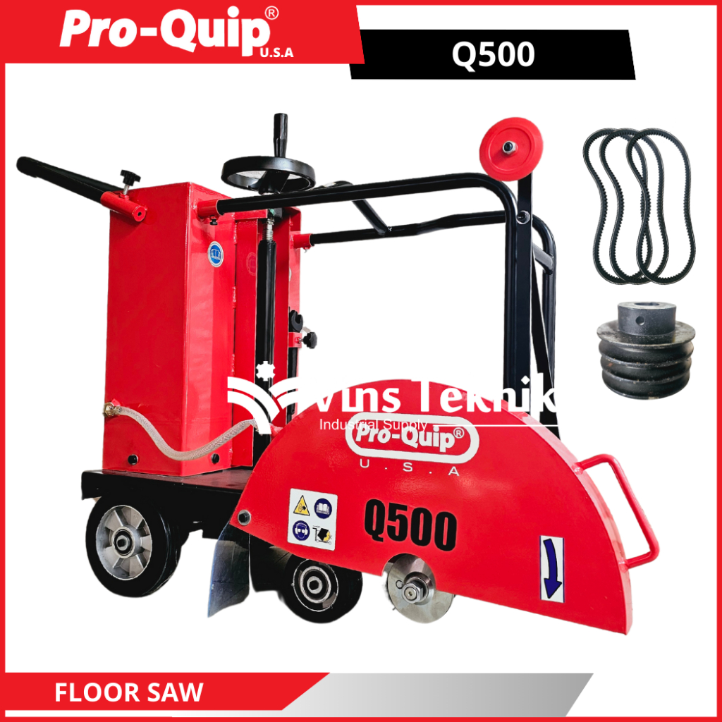 Jual Mesin Potong Belah Beton Aspal Floor Saw Q 500 PROQUIP Q500 ...