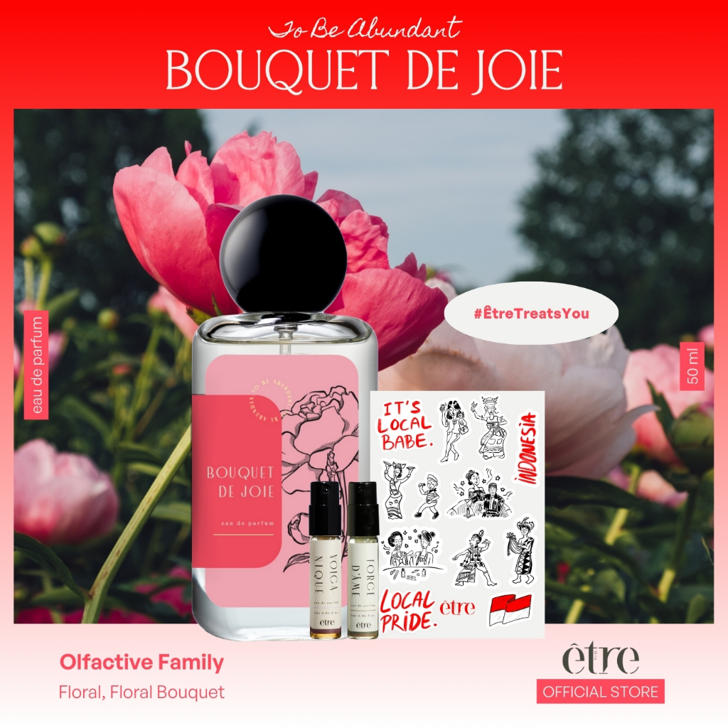 Jual Etre Parfums - Bouquet de Joie - Eau de Parfum (50ml) | Shopee ...