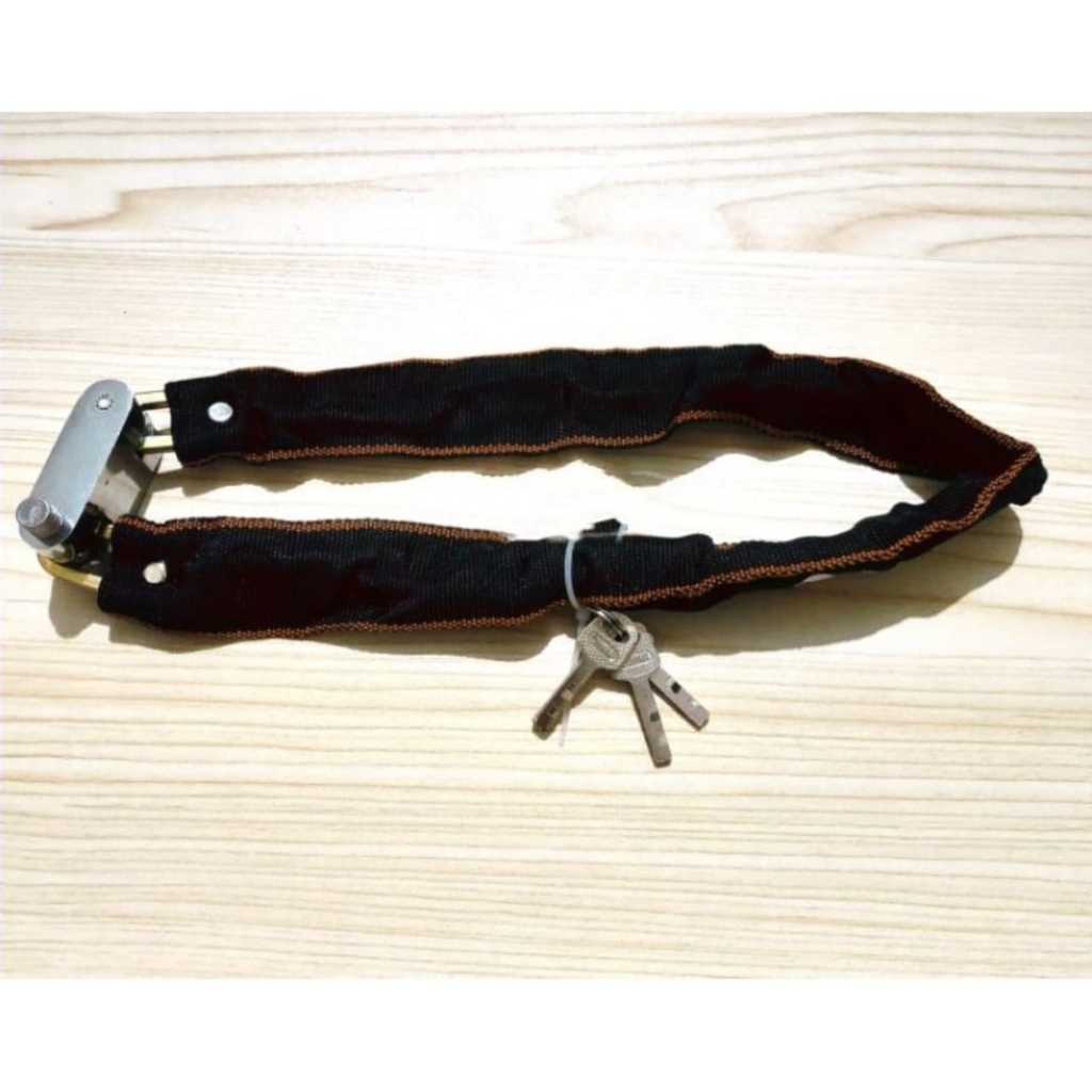 Jual GEMBOK RANTAI UNTUK PENGAMAN SEPEDA / PAGAR RUMAH / MOTOR PANJANG ...