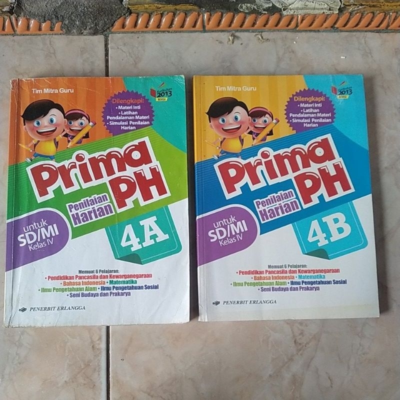 Jual BUKU PAKET PRIMA PH 4A,4B SD/MI KELAS IV REVISI | Shopee Indonesia