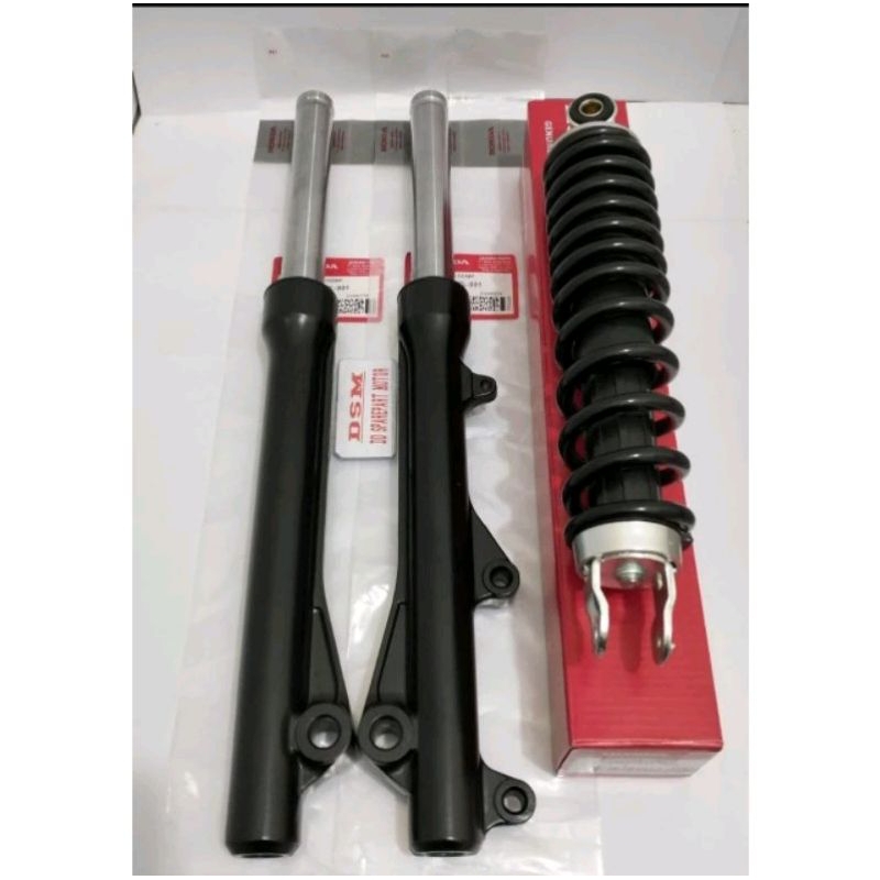 Jual Shockbreaker set depan belakang beat fi beat karbu Vario 110 as hock tabung set shocbreaker ...