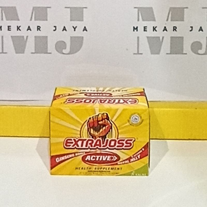 Jual EXTRA JOSS Active Energy Drink Supplement 1 Pak isi 12pcs | Shopee ...