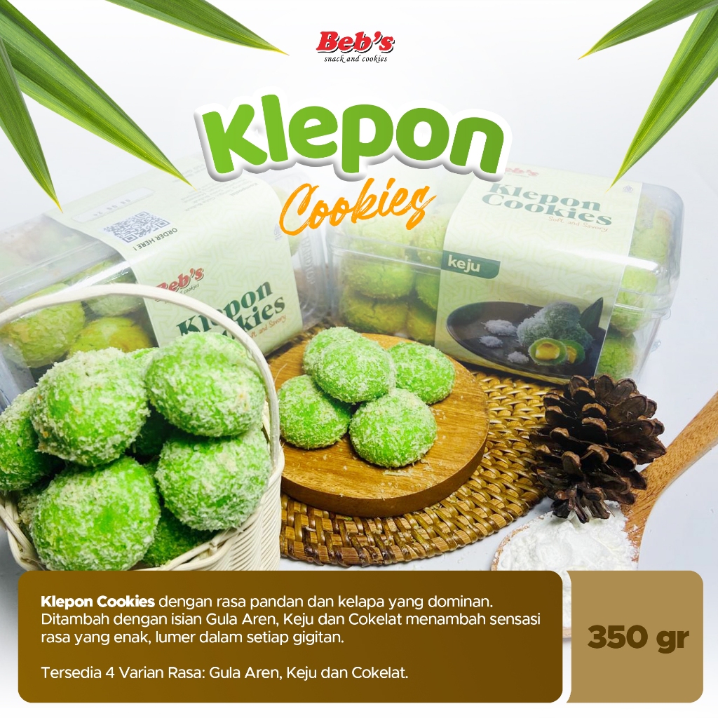 Jual Klepon Cookies Special 350gr | Kue Kering Hari Raya | Cemilan ...