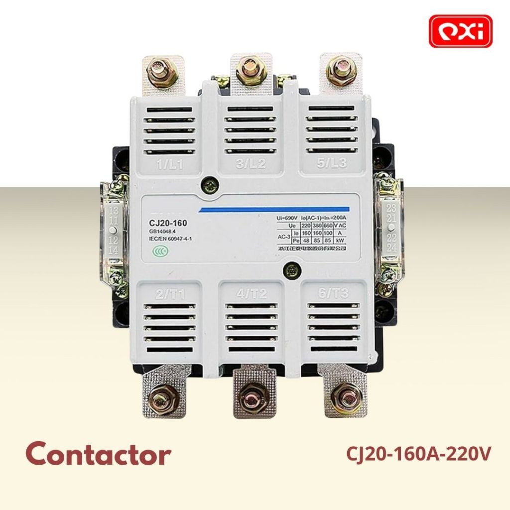 Jual Contactor Chint CJ20-160A-220V | Shopee Indonesia