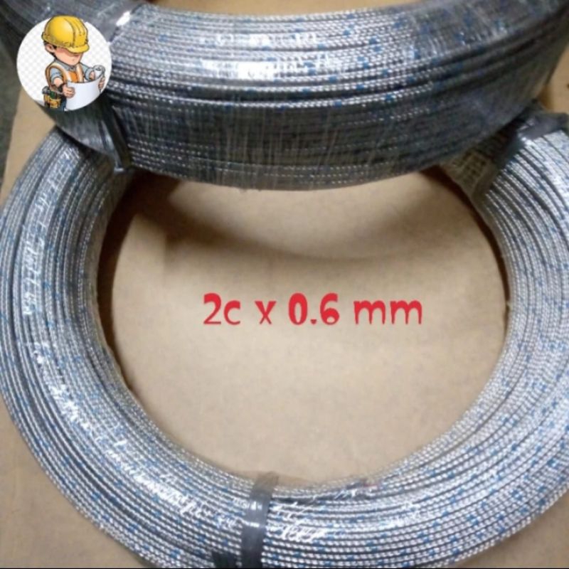 Jual KABEL HEATER | Kabel thermocouple Type K 2x0,6mm Fiber glass ...
