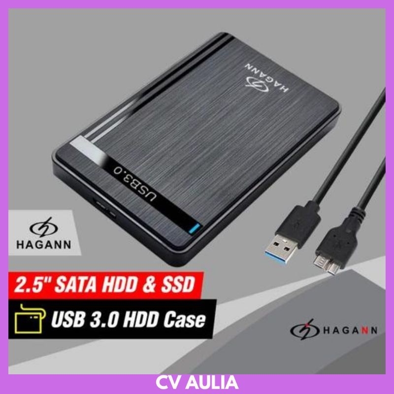 Jual USB 3.0 Casing Hardisk Eksternal untuk HDD dan SSD Enclosure 2.5 ...