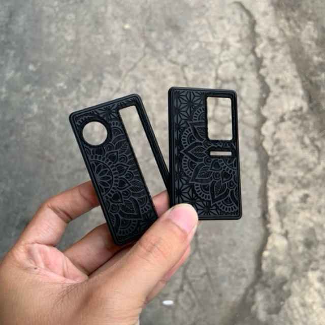 Jual Panel Cover Penutup Dot V2 Black Mandala 3mm | Shopee Indonesia