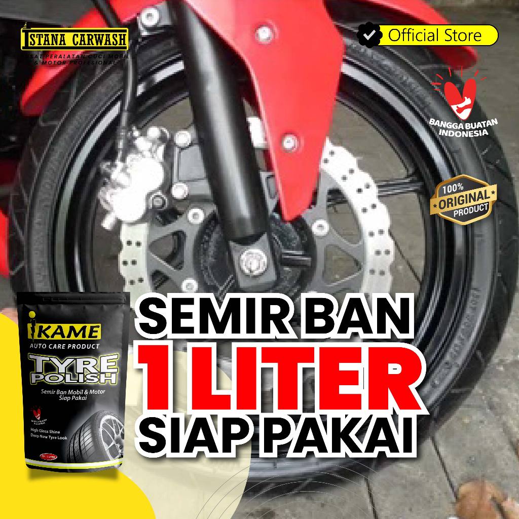Jual Semir Ban / Pengkilap Ban / Penghitam Ban Mobil Motor 1 liter ...