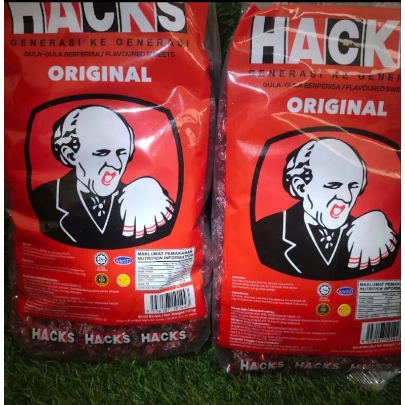Jual permen hacks original 1,5kg hack candy malaysia | Shopee Indonesia