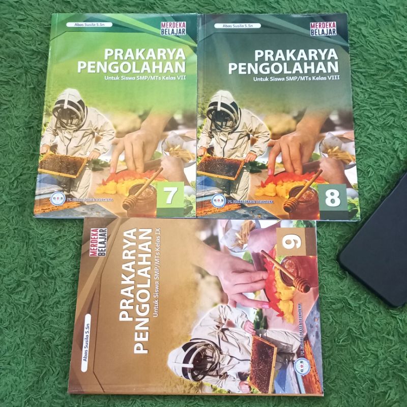 Jual ORIGINAL BUKU PRAKARYA PENGOLAHAN KELAS 7 8 9 SMP/MTs KURIKULUM MERDEKA | Shopee Indonesia