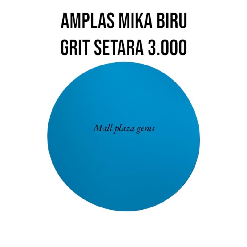 Jual amplas mika biru kondisi baru / amplas fiber optik / amplas batu ...