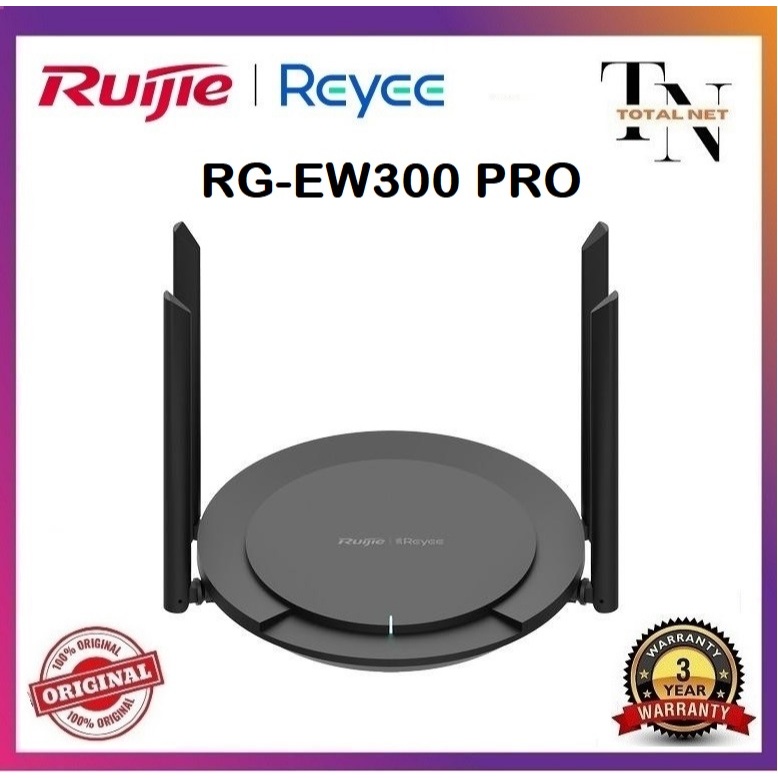 Jual Ruijie RG-EW300 PRO 300Mbps Wireless Smart Router RG EW300 PRO ...