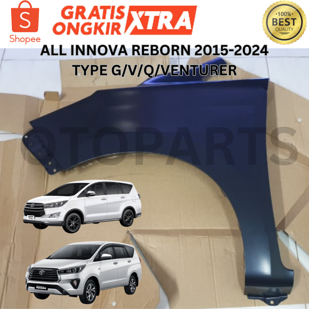 Jual FENDER SPAKBOARD PIPI INNOVA REBORN VENTURER G V Q 2015 2016 2017 2018 2019 2020 2021 2022 ...