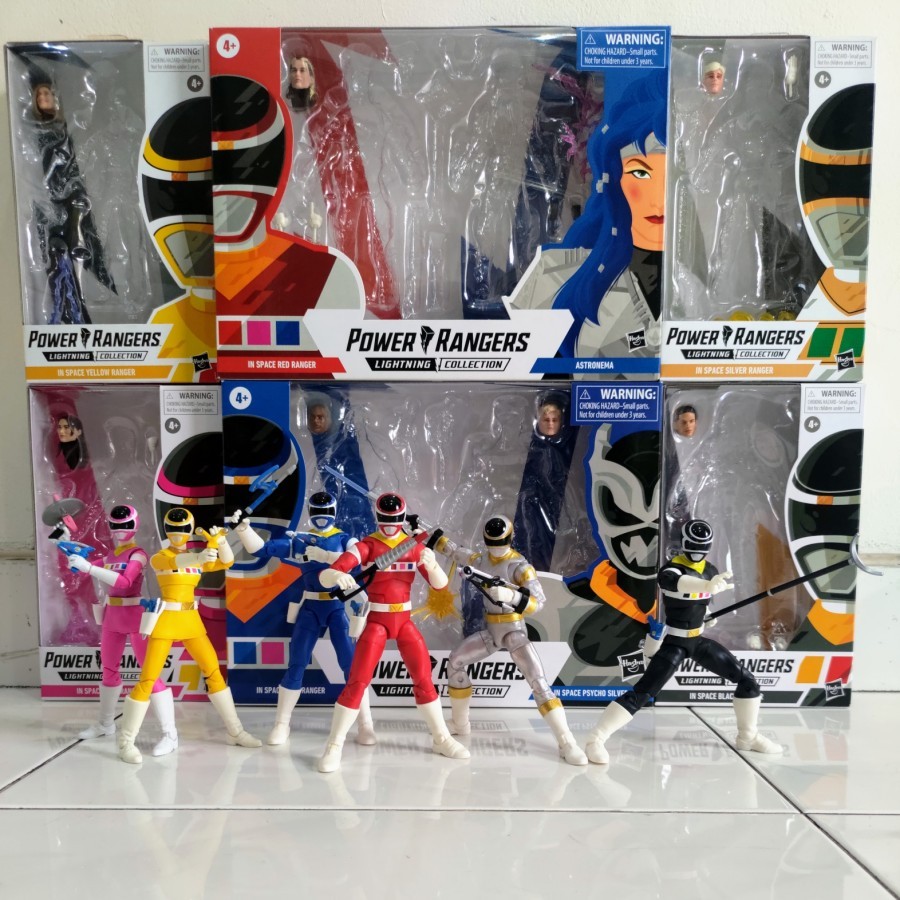 Jual power rangers lightning collection,power ranger in space full team ...