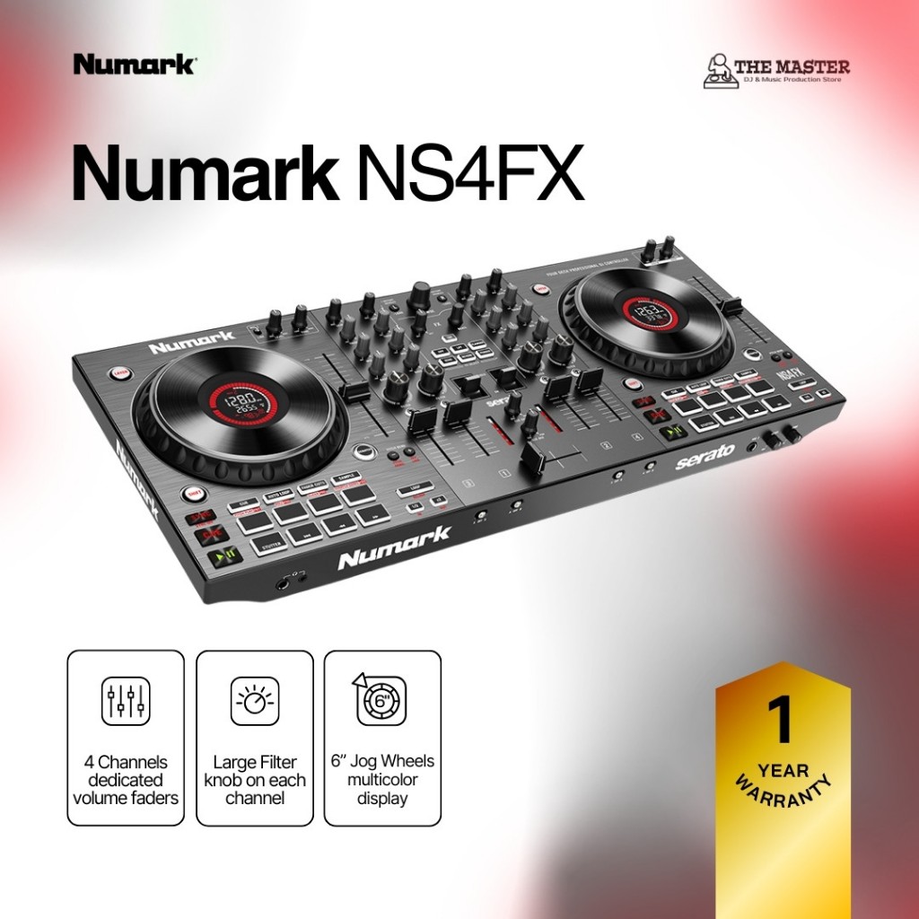 Jual [Ready Stock] Numark NS4FX DJ Controller | Shopee Indonesia