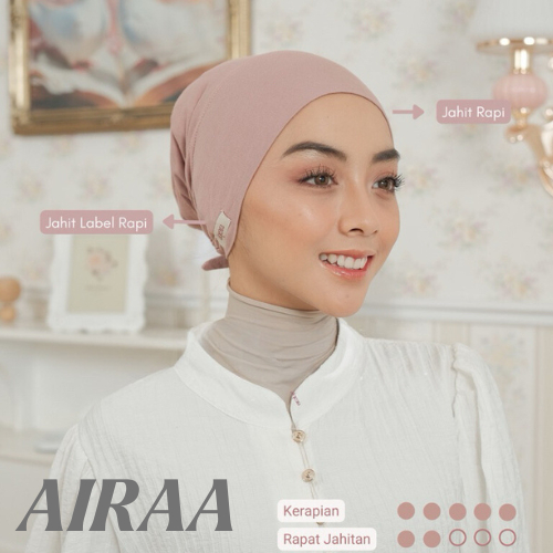 Jual AIRAA- Earab Inner (Ciput Arab Tali Kaos Rayon Spandex Tali ...