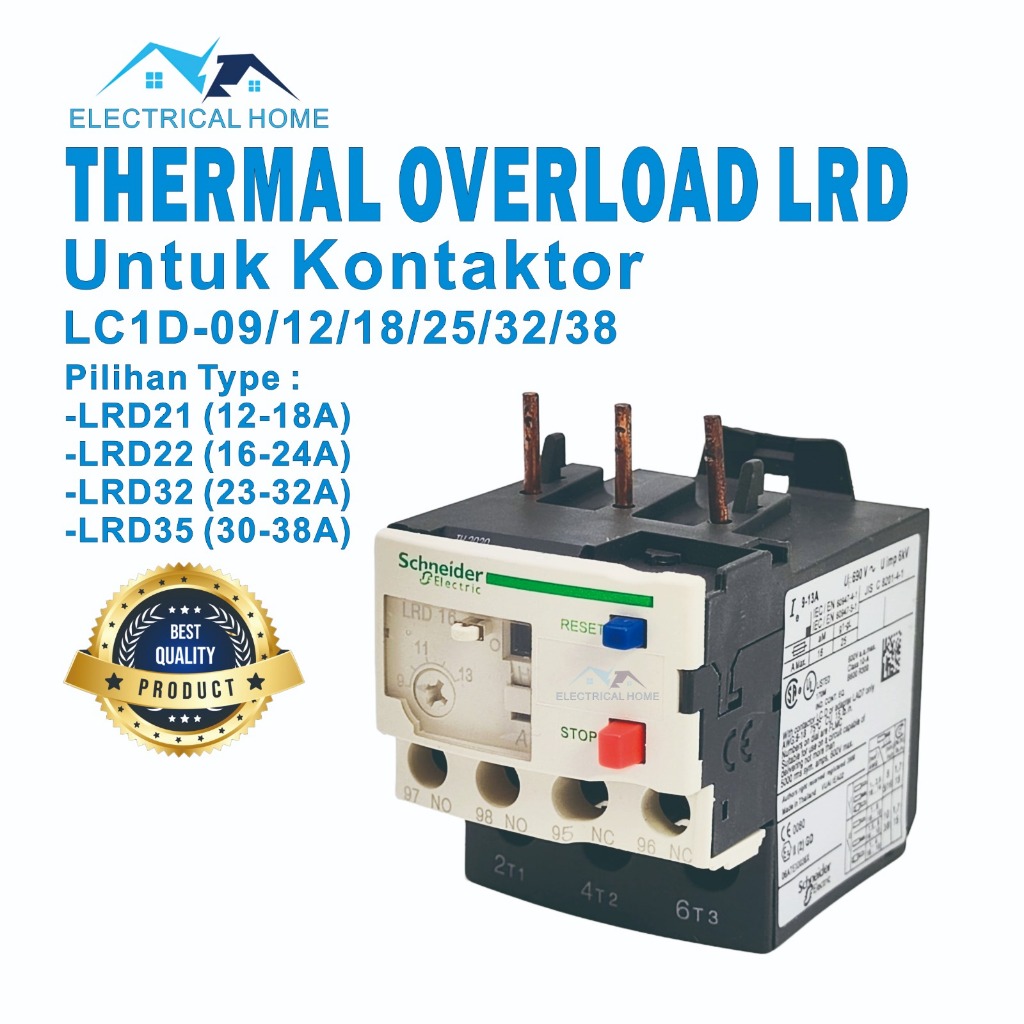 Jual THERMAL OVERLOAD TYPE LRD | Shopee Indonesia