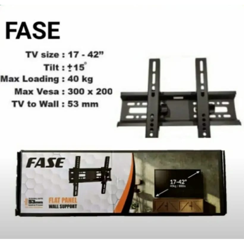 Jual Bracket TV Fase Fb03 43 Inch - 14inch Bracket Fase 03 Bracket 40 ...