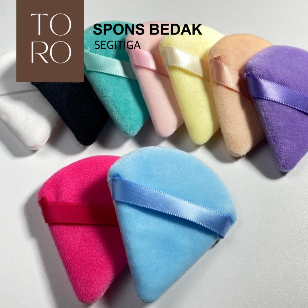 Jual TORO - SPONS SPONGE BEDAK TABUR | POWDER PUFF MAKE UP WAJAH ...