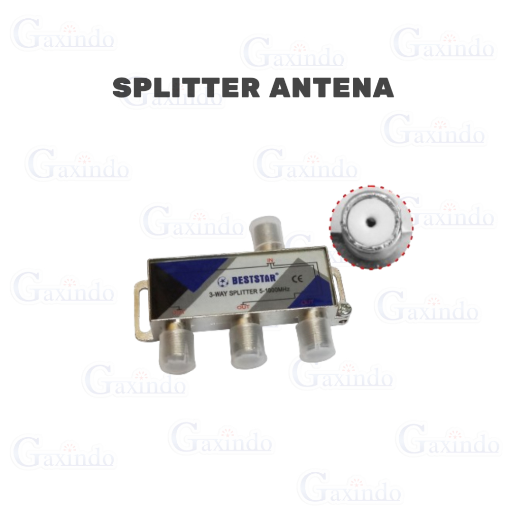 Jual SPLITER ANTHENA TV CABANG 2/3/4/6/8 WAY MODEL E1047 SPLITER ANTENA ...