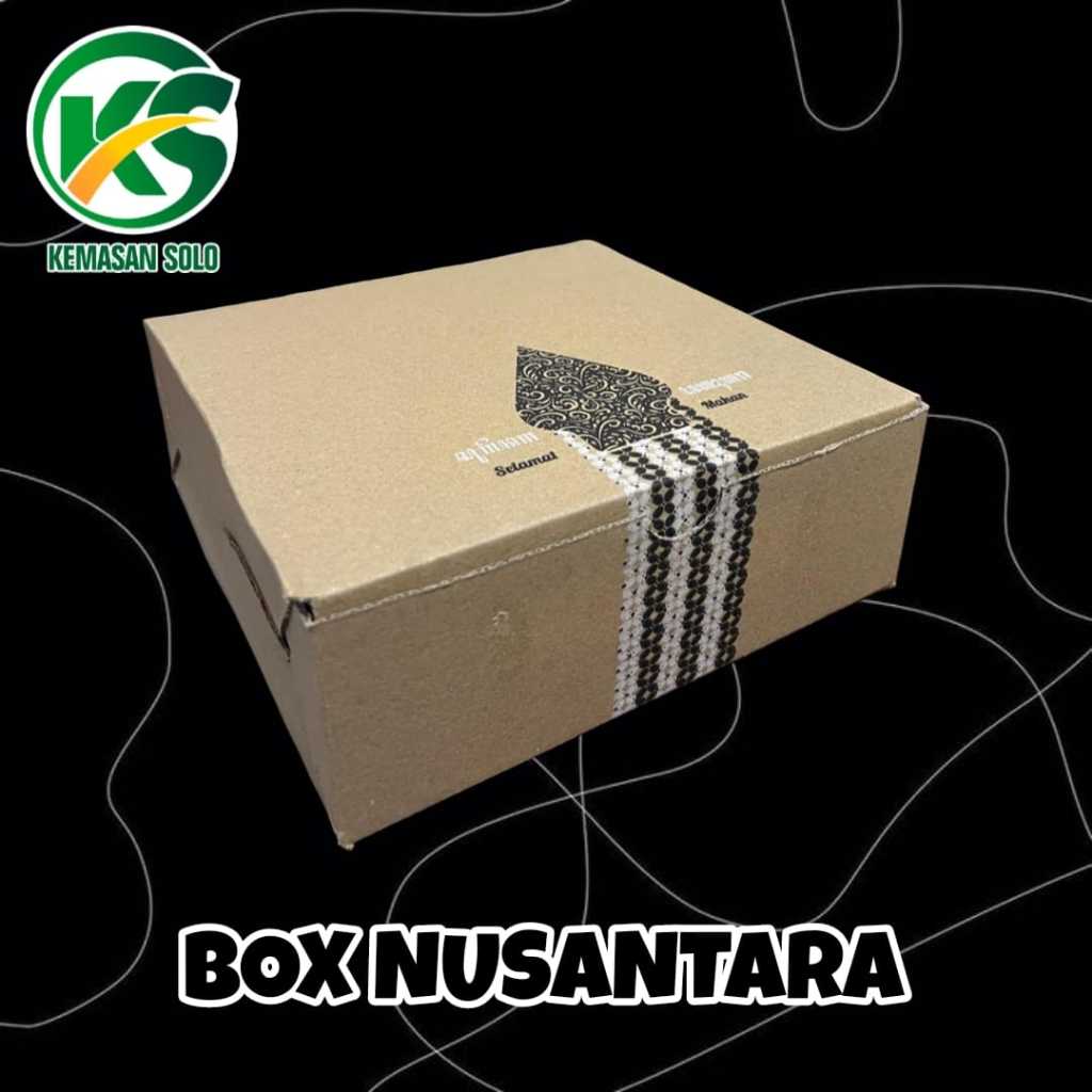 Jual Box Kardus Eflute Coklat Motif BATIK NUSANTARA 20x20 cm | Shopee ...