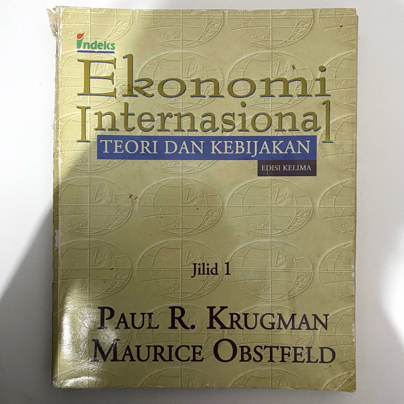Jual EKONOMI INTERNASIONAL TEORI DAN KEBIJAKAN EDISI 5 JILID 1 - Paul R ...