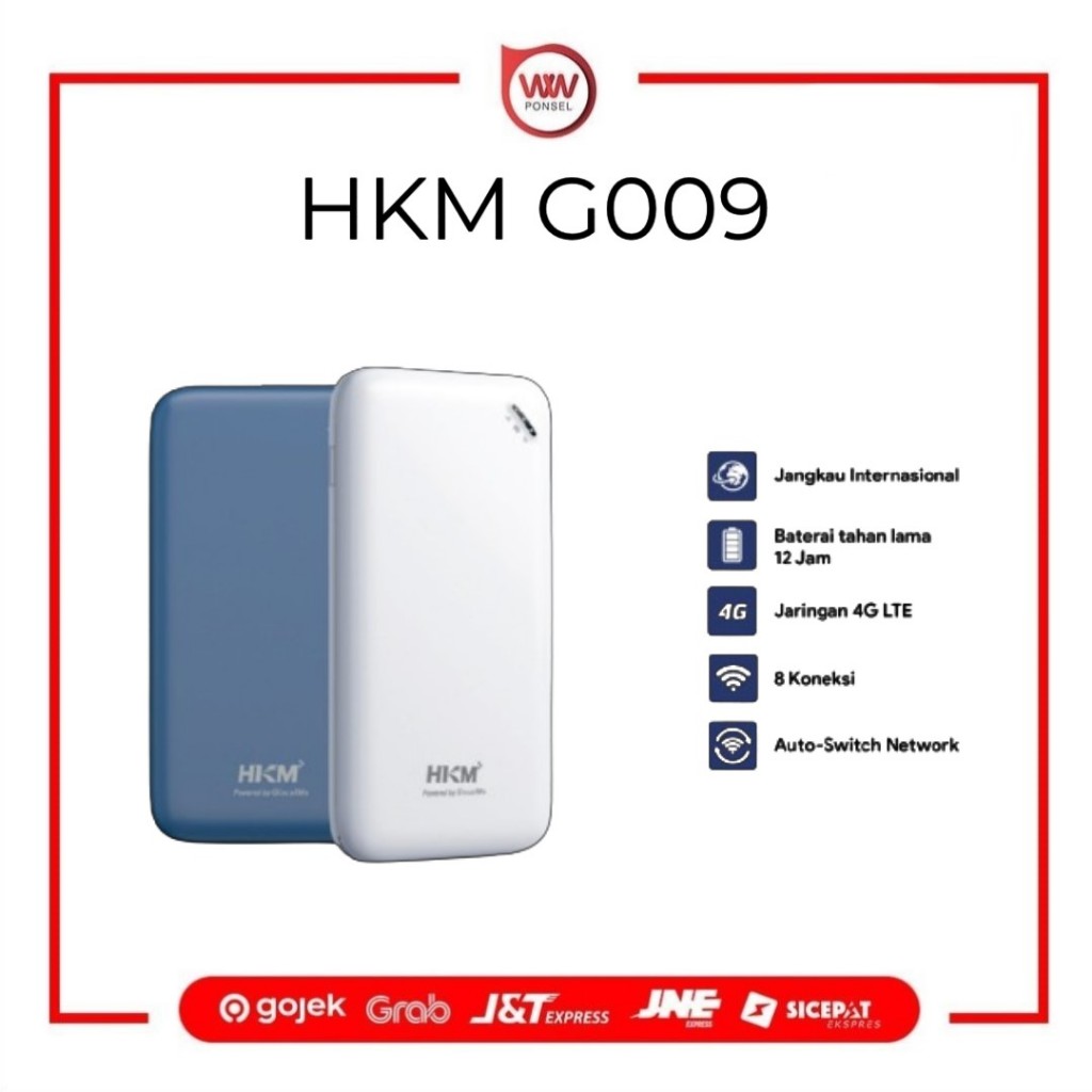 Jual Modem HKM G009 GlocalMe MiFi Modem Worldwide Portable WiFi Unlock ...