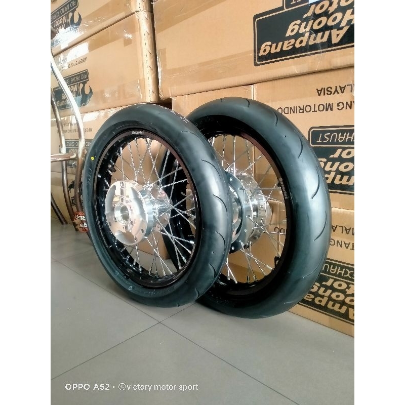 Jual paket velg jari2 ban mp27 nmax aerox PCX adv velg ring 14 | Shopee ...