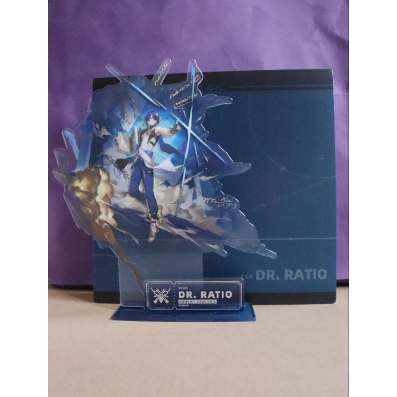 Jual [READY STOCK] Standee Akrilik Dr. Ratio - Honkai Star Rail HSR ...
