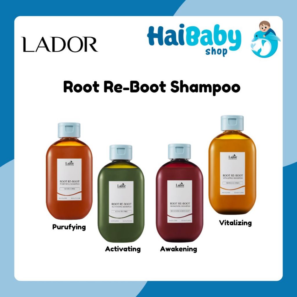Jual LADOR ROOT RE-BOOT SHAMPOO 300ML | Shopee Indonesia