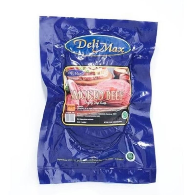 Jual DELIMAX Smoked Beef Premium Daging Sapi Asap 200gr | Shopee Indonesia