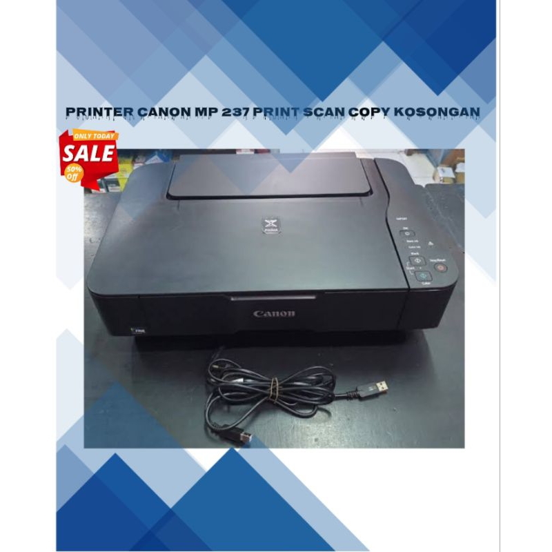 Jual printer canon mp 237 3in1 kosongan | Shopee Indonesia