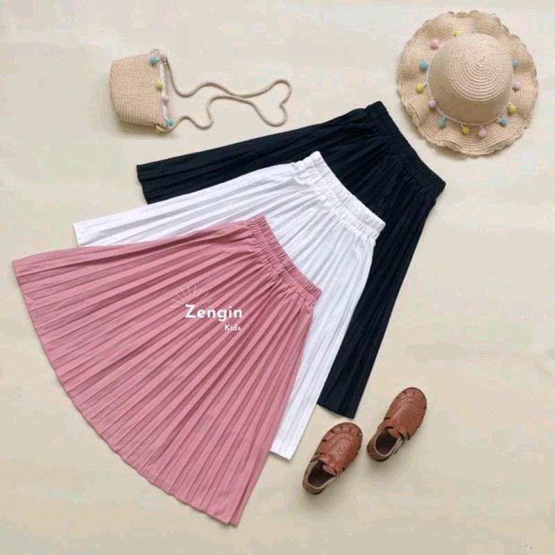 Jual ROK PLISKET ANAK PEREMPUAN USIA 4-13 TAHUN/ROK ANAK REMAJA/ROK ...