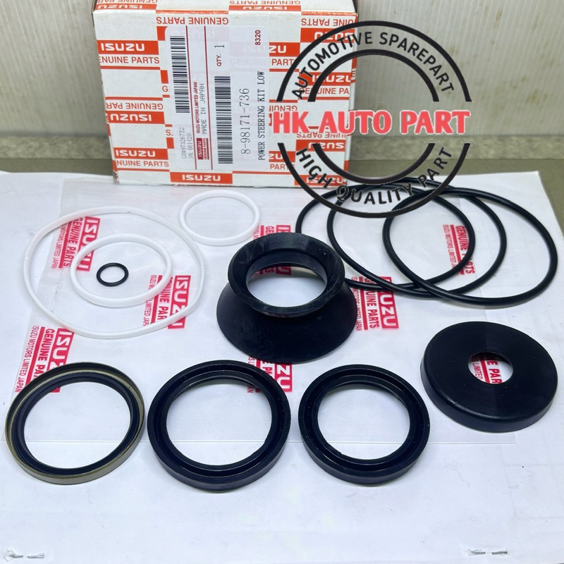 Jual SEAL RACK POWER STEERING KIT BAWAH ISUZU NMR71 NMR 71 SIL GEARBOX ...