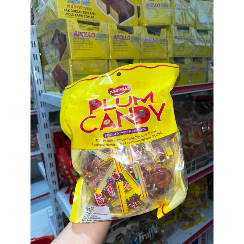 Jual PLUM CANDY NARAYA / PERMEN ASEM 340gr | Shopee Indonesia