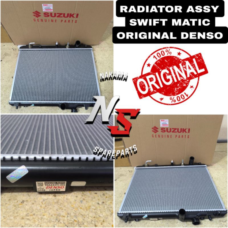 Jual RADIATOR ASSY SUZUKI SWIFT MATIC ORIGINAL DENSO JAPAN | Shopee ...
