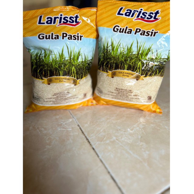 Jual Gula Pasir Larisst 1 kg | Shopee Indonesia