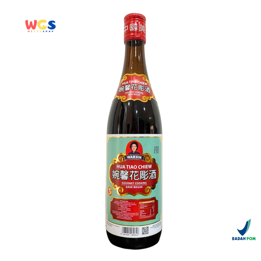 Jual WAN SIN Hua Tiao Chiew Gourmet Cooking 640ml - Arak Masak | Shopee ...