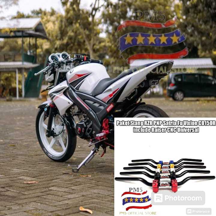 Jual STANG SETANG STIR MODEL RZR ROADRACE PNP VIXION OLD LAMA VIXION ...