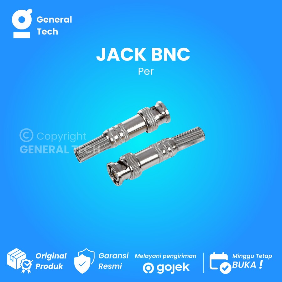 Jual Jack Connector BNC Model Per | Shopee Indonesia