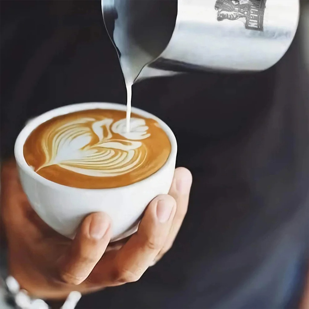 Jual GRANDE Gelas Takar Pembuat Latte Art Barista Stainless Steel Awet ...